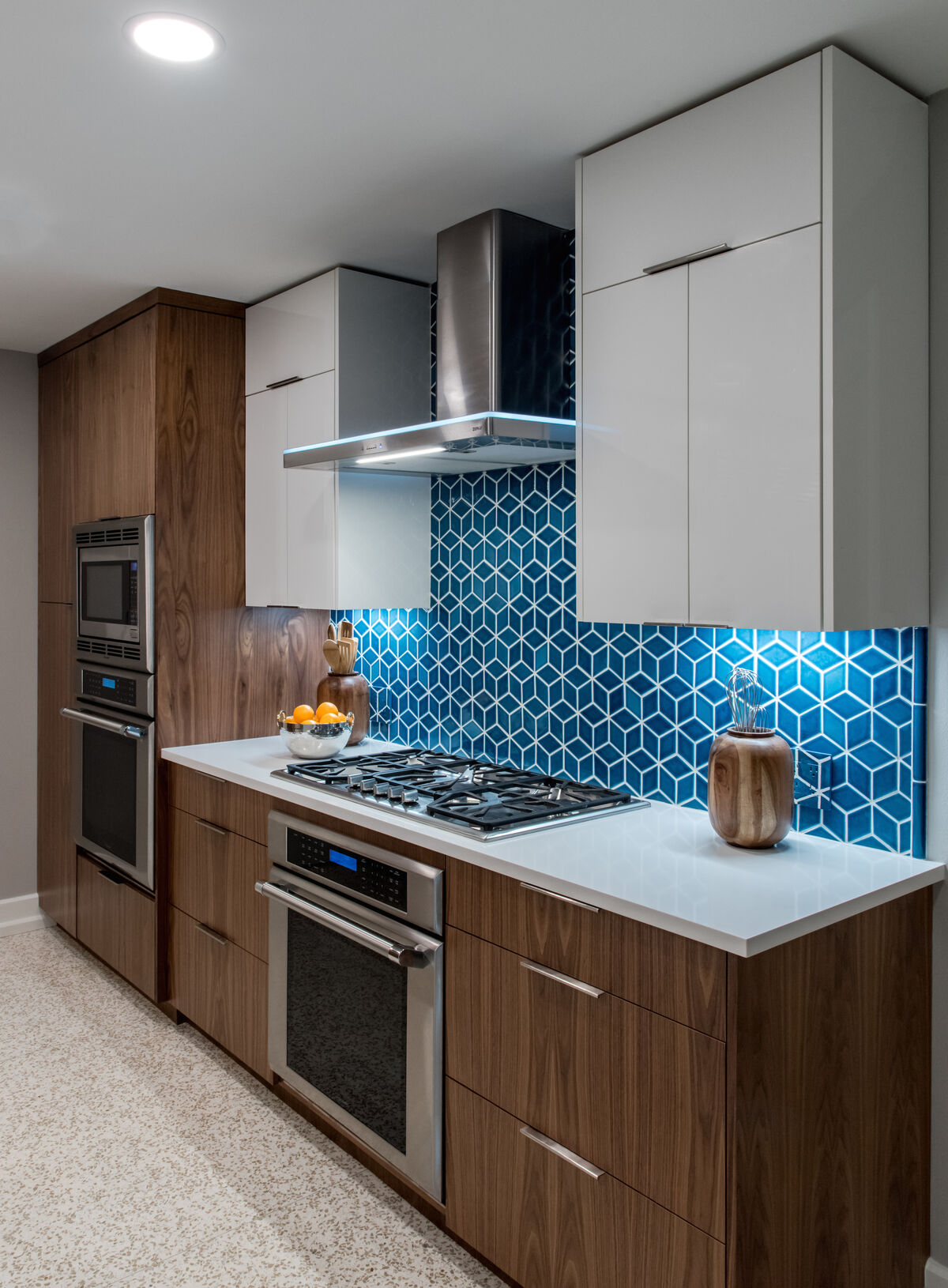 Adriatic Sea Escher Kitchen | Fireclay Tile