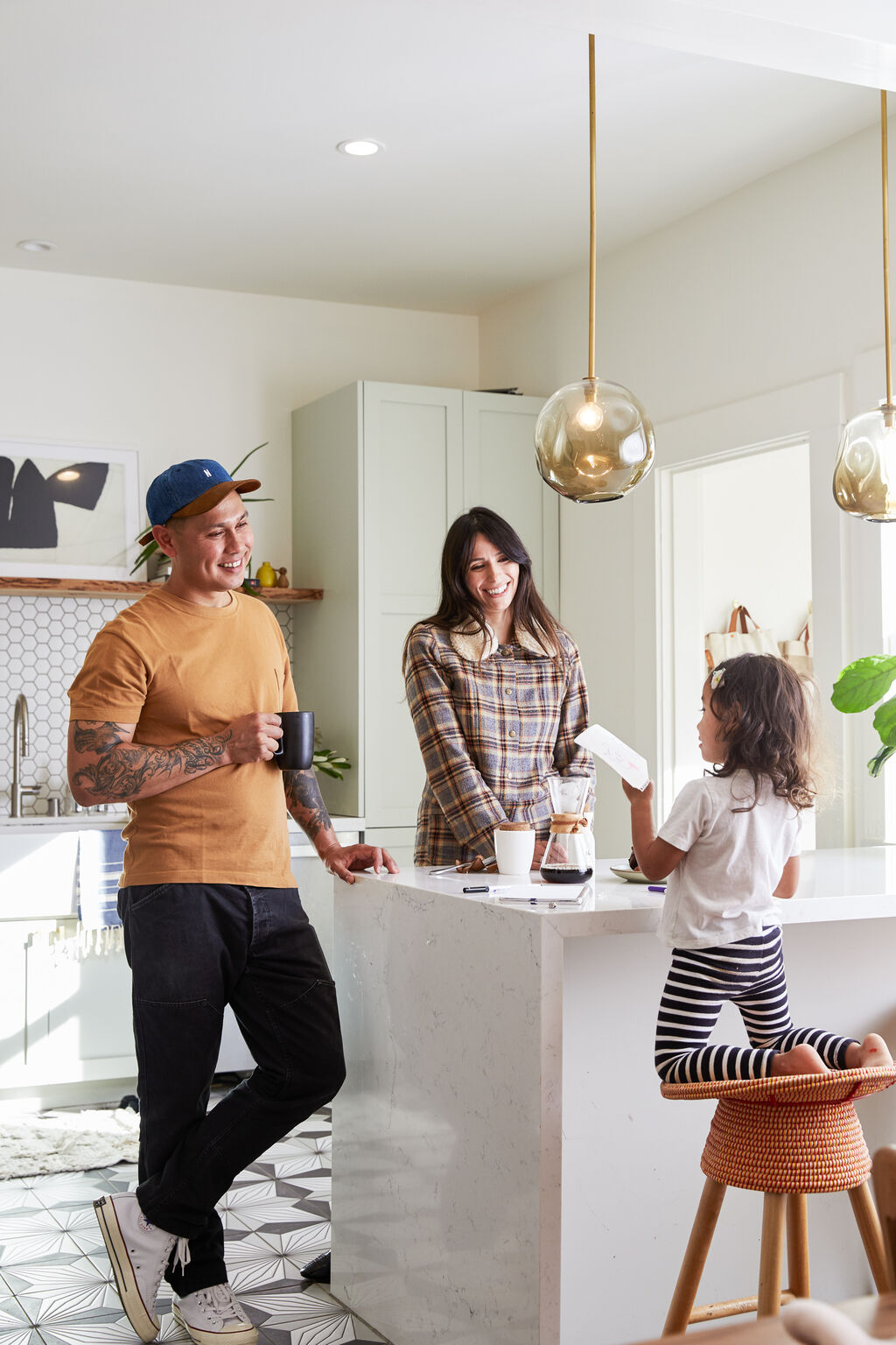 Lonny Magazine: Palmera Kitchen Floor Tile | Fireclay Tile