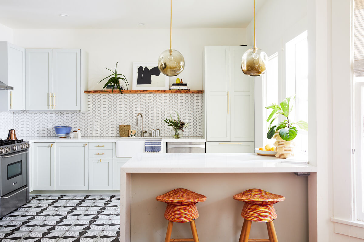 Lonny Magazine: Palmera Kitchen Floor Tile | Fireclay Tile