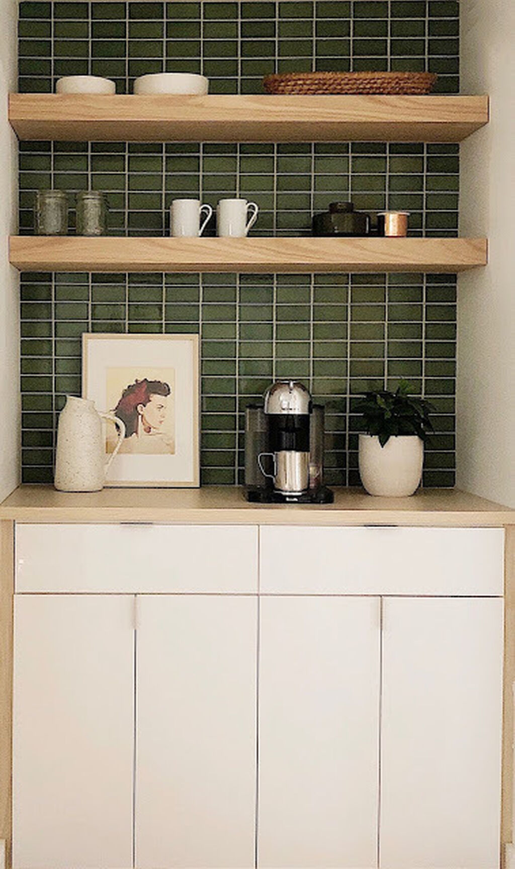House Seven Design + Build: Coffee Bar | Fireclay Tile