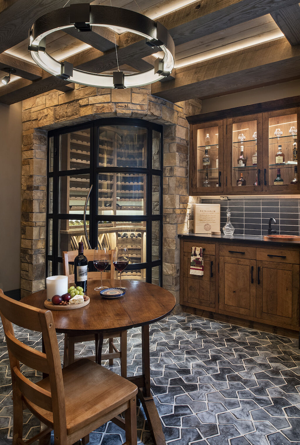 Black Hills Brick Wine Cellar | Fireclay Tile