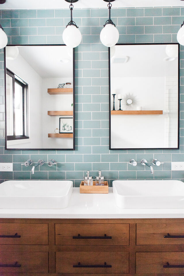 Rustic Flagstone Bathroom | Fireclay Tile