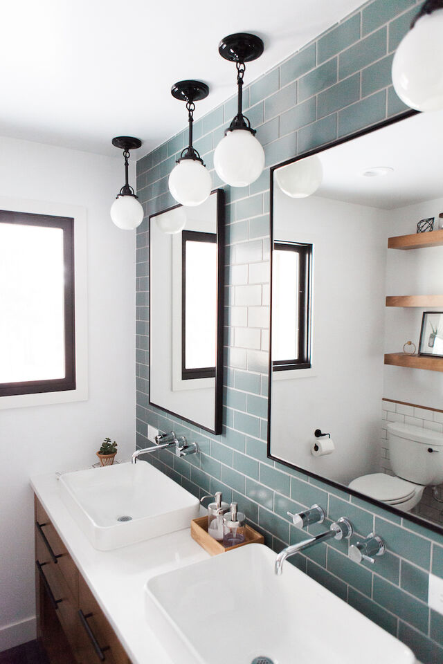 Rustic Flagstone Bathroom | Fireclay Tile