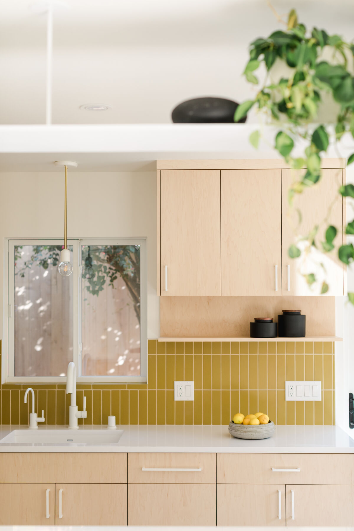 Mustard Seed Condo Kitchen Backsplash | Fireclay Tile