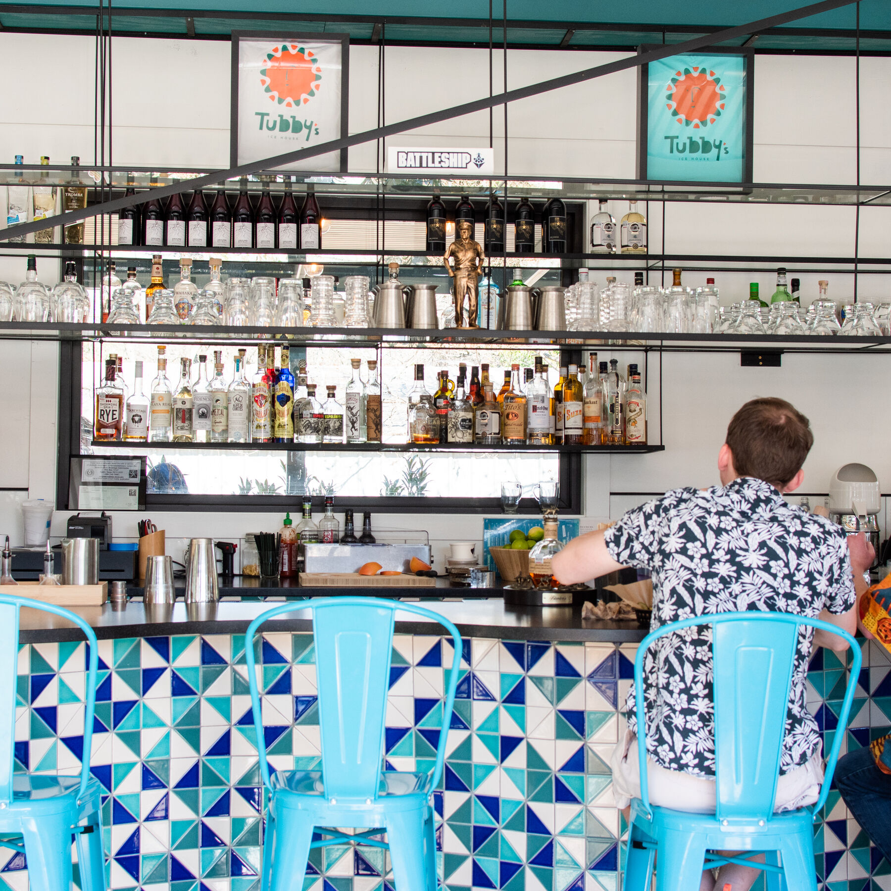 Tubby's Ice House Restaurant Bar Tile | Fireclay Tile