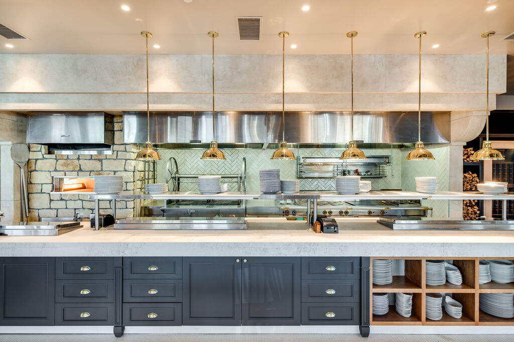 Herb and Sea Restaurant Kitchen Tile + Thin Brick | Fireclay Tile