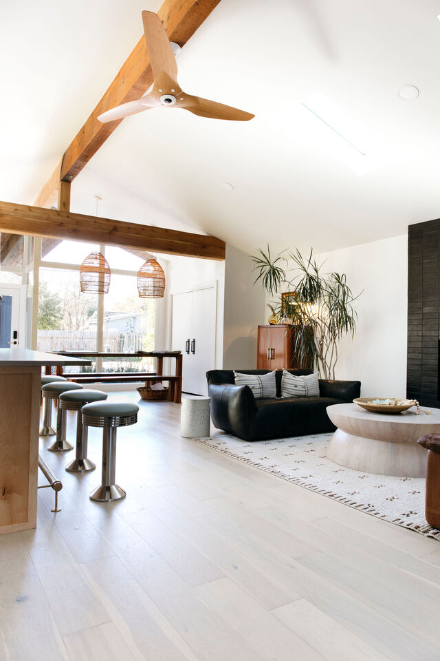 Kim Wolfe Design: Black Brick Fireplace | Fireclay Tile