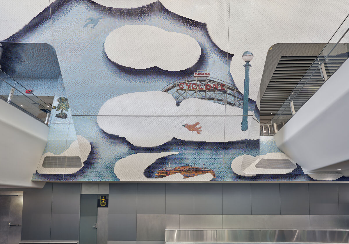 LaGuardia Airport: Terminal B Mosaic Tiles | Fireclay Tile