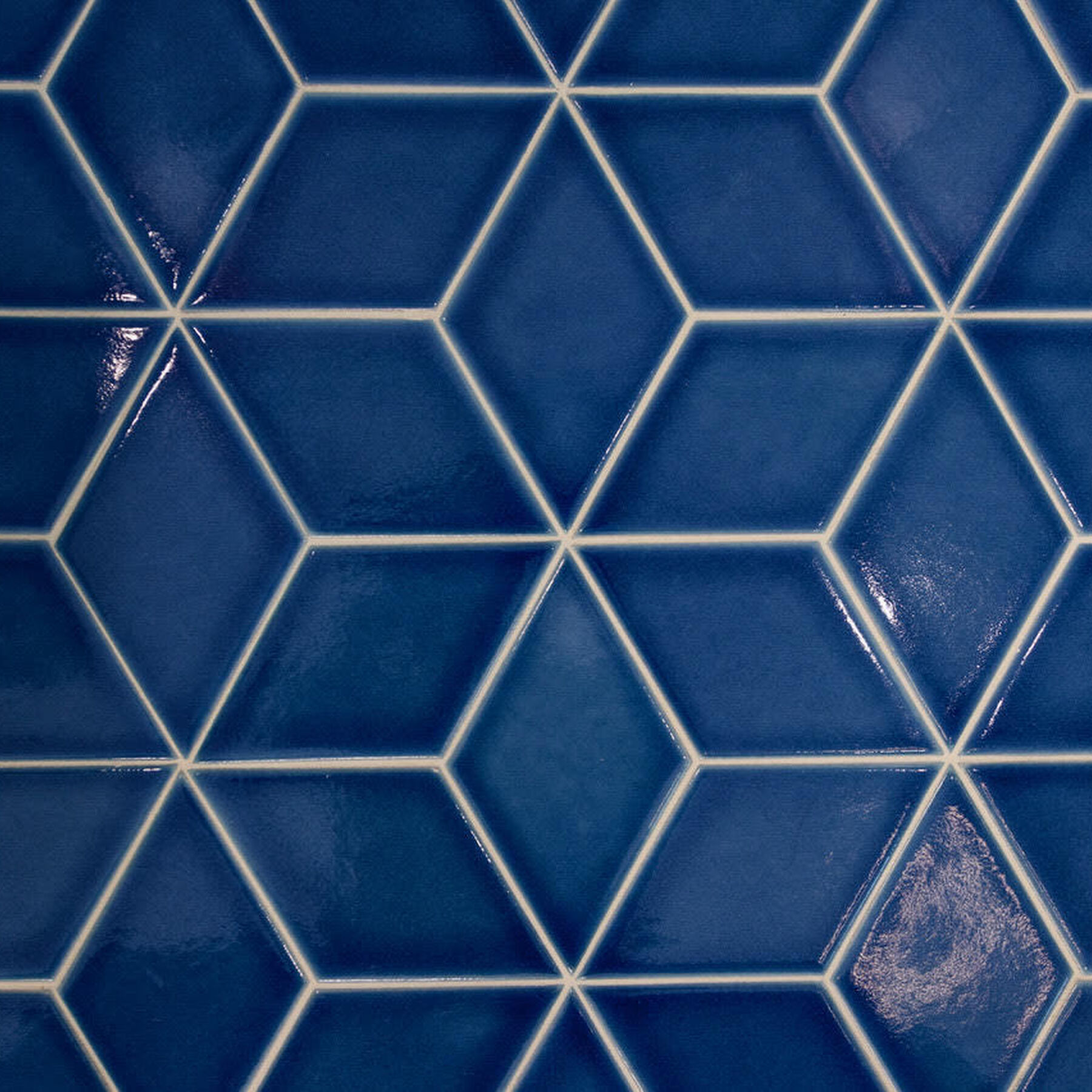 Santorini-Style Patterned Bathroom Floor Tiles | Fireclay Tile