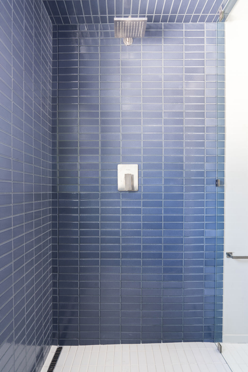 A. Naber Design: Slate Blue Bathroom Tiles | Fireclay Tile