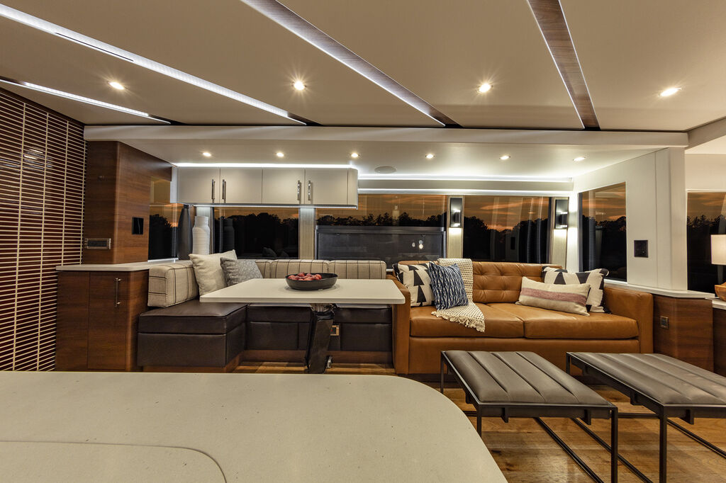 Luxury RV Handpainted Tile Backsplash | Fireclay Tile