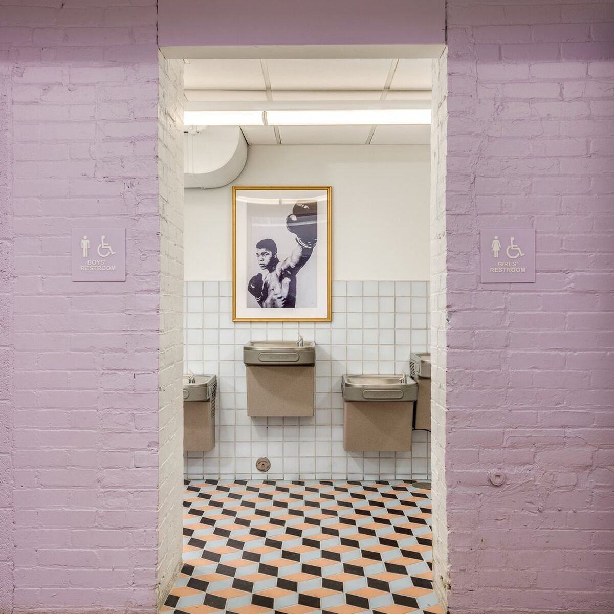 Detroit Prep: Matte Bathroom Floor Tiles | Fireclay Tile