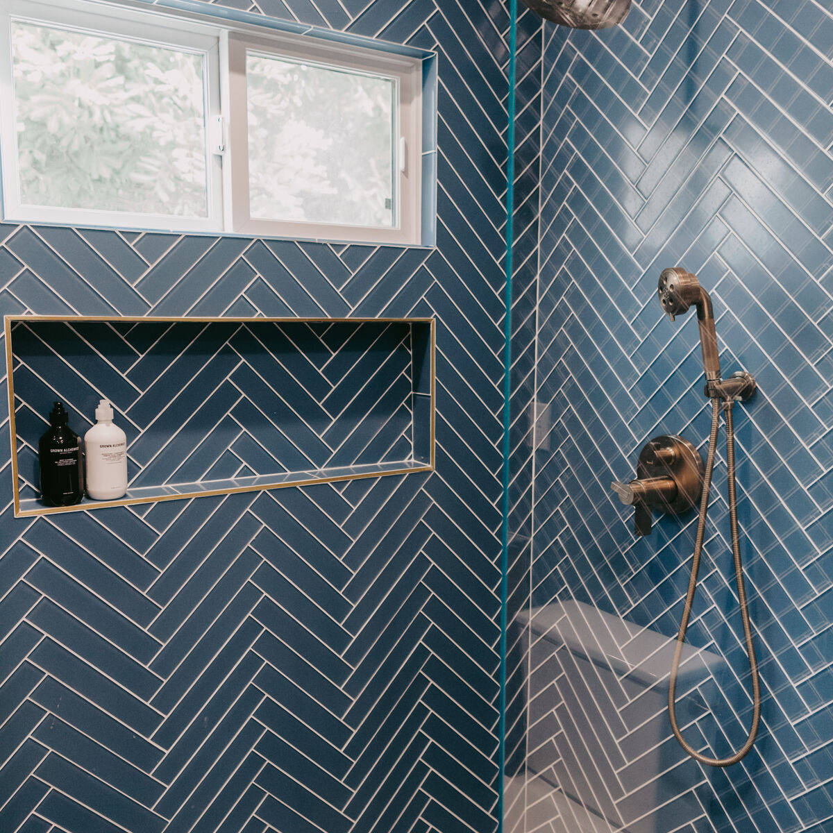 Jaclyn Johnson: Blue Glass Tile | Fireclay Tile | Fireclay Tile