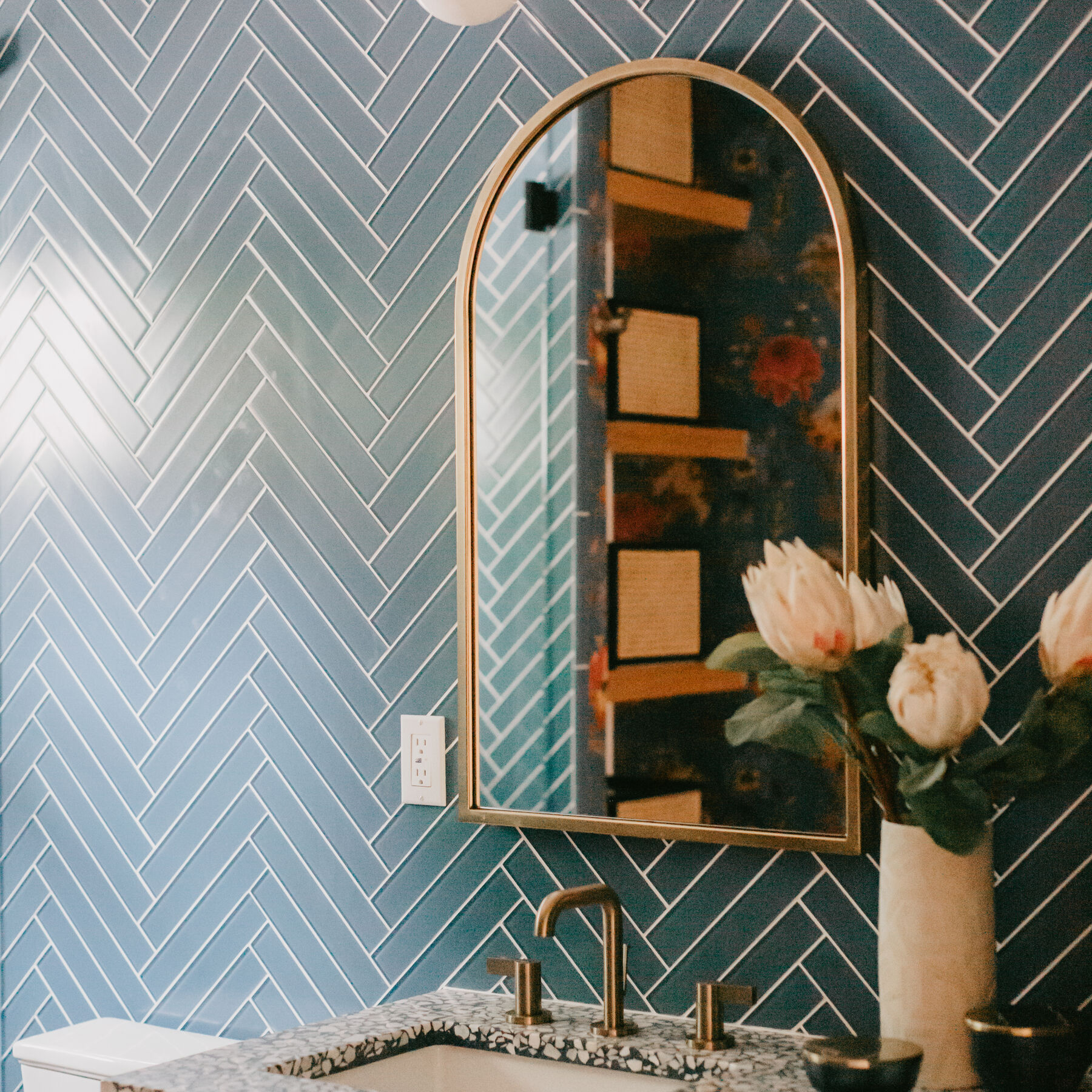 Jaclyn Johnson: Blue Glass Tile | Fireclay Tile | Fireclay Tile
