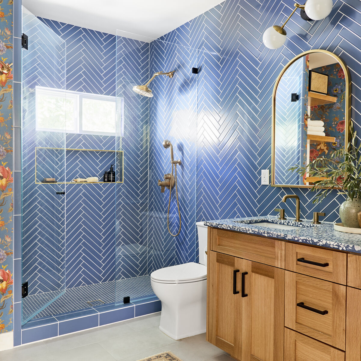 Jaclyn Johnson: Blue Glass Tile | Fireclay Tile | Fireclay Tile