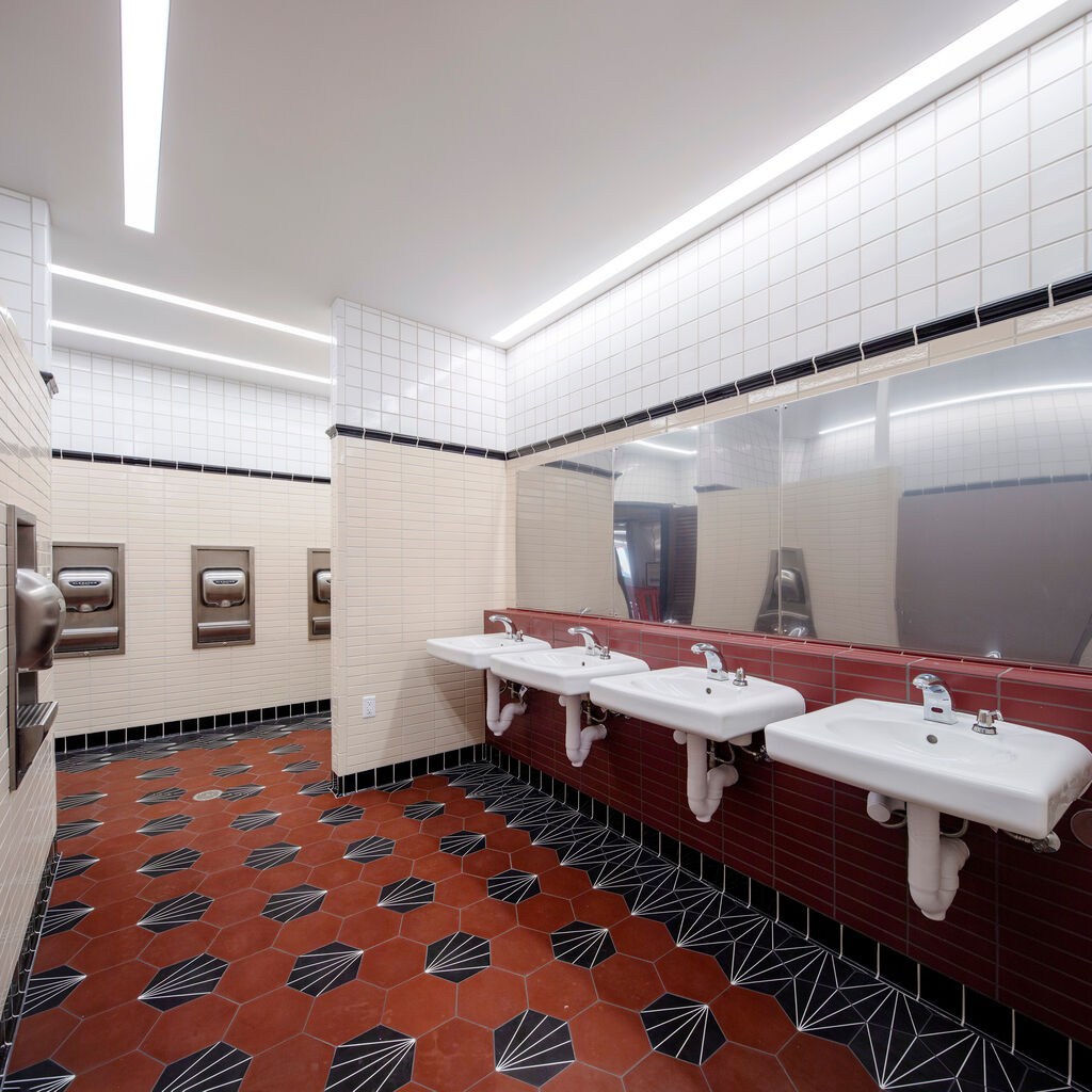 Los Angeles Union Station Restroom Tile | Fireclay Tile