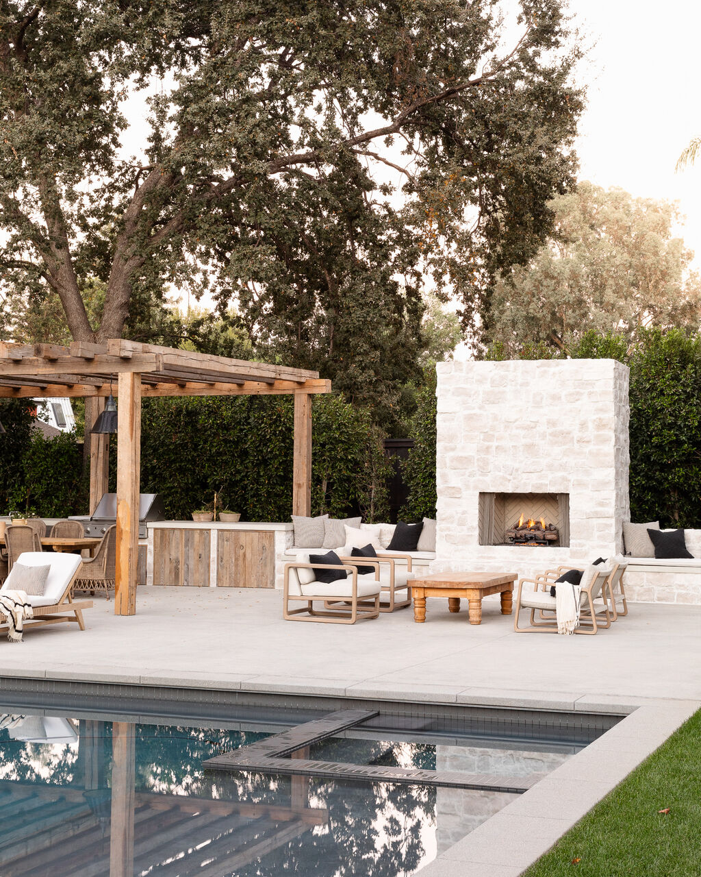 2x8 Pool Tile in Magnetite | Fireclay Tile | Fireclay Tile