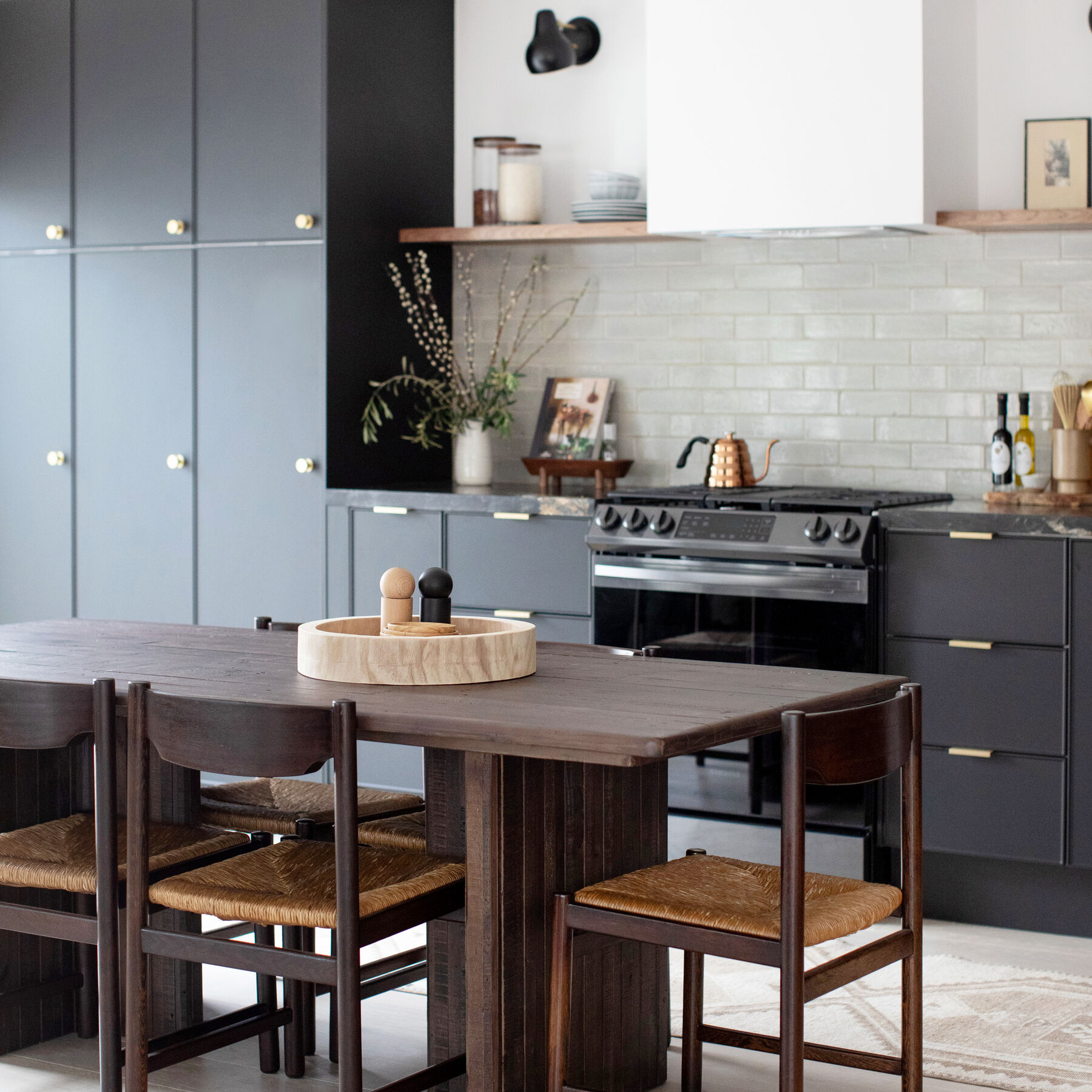 Anne Sage - Elk Brick Comtemproary Kitchen Backsplash | Fireclay Tile