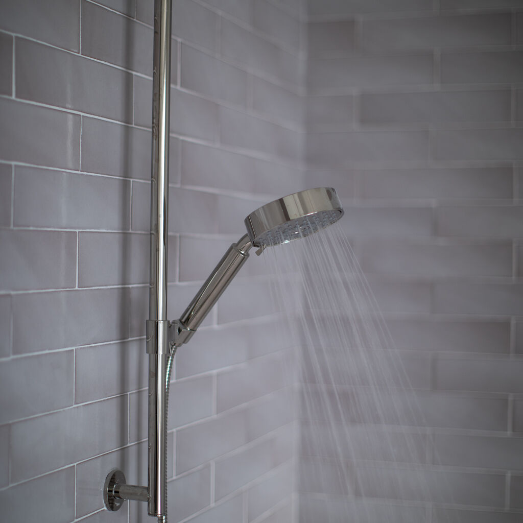 Swift Studios' Custom Shower with Dust Storm Tile | Fireclay Tile