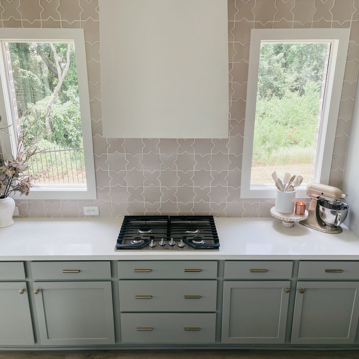 Star and Cross Kitchen Backsplash Tile by The… | Fireclay Tile