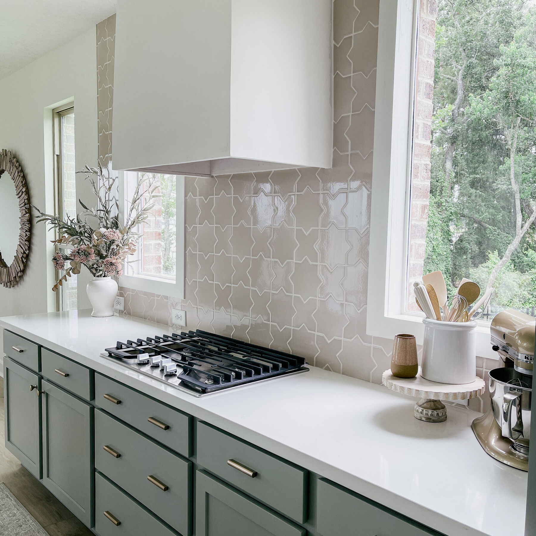 Star and Cross Kitchen Backsplash Tile by The… | Fireclay Tile