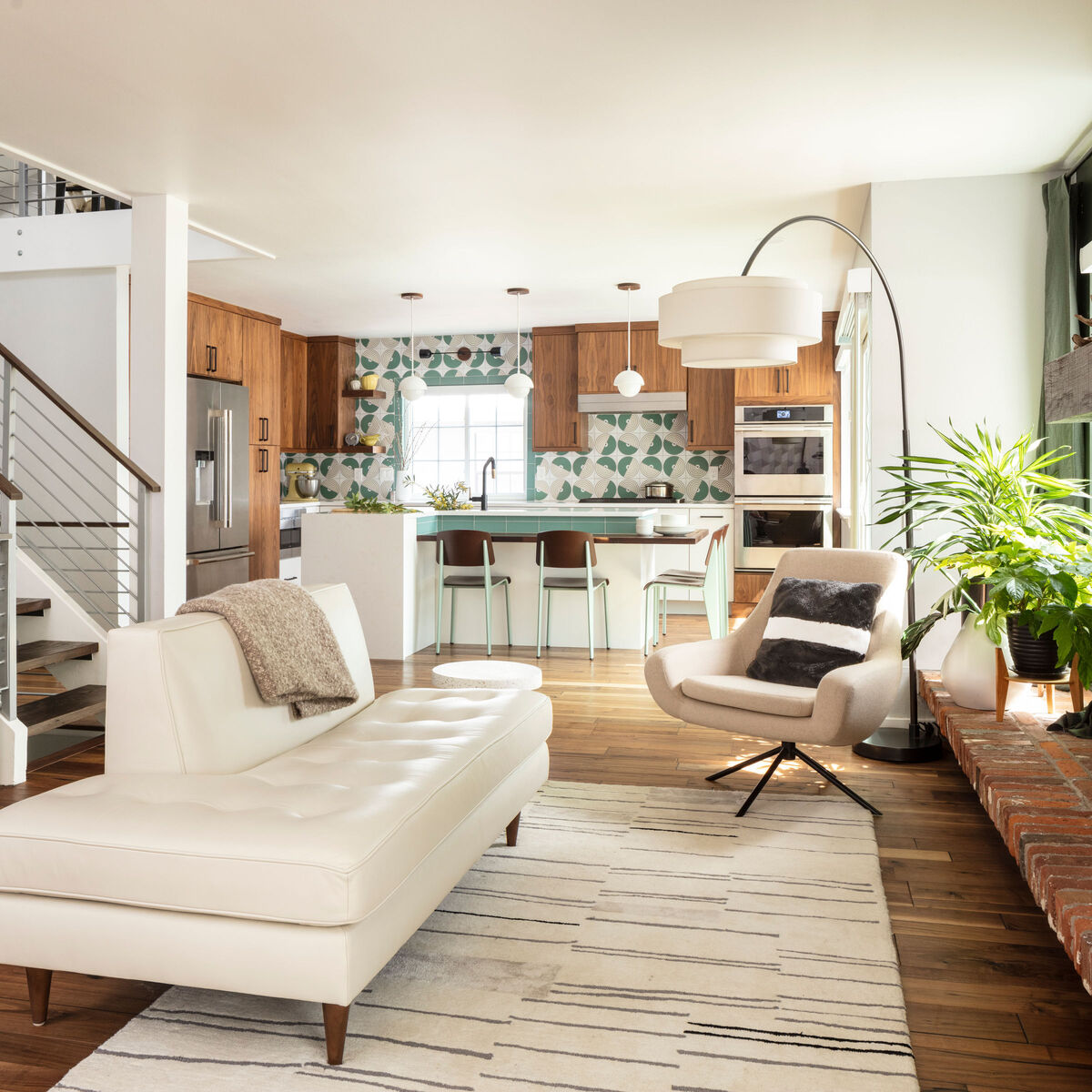 Custom Handpainted Maze Kitchen Backsplash by Ashley… | Fireclay Tile