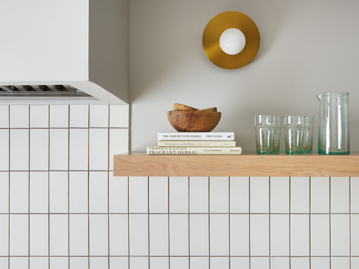 Subway Tile Transitional Kitchen by Redesign Home | Fireclay Tile