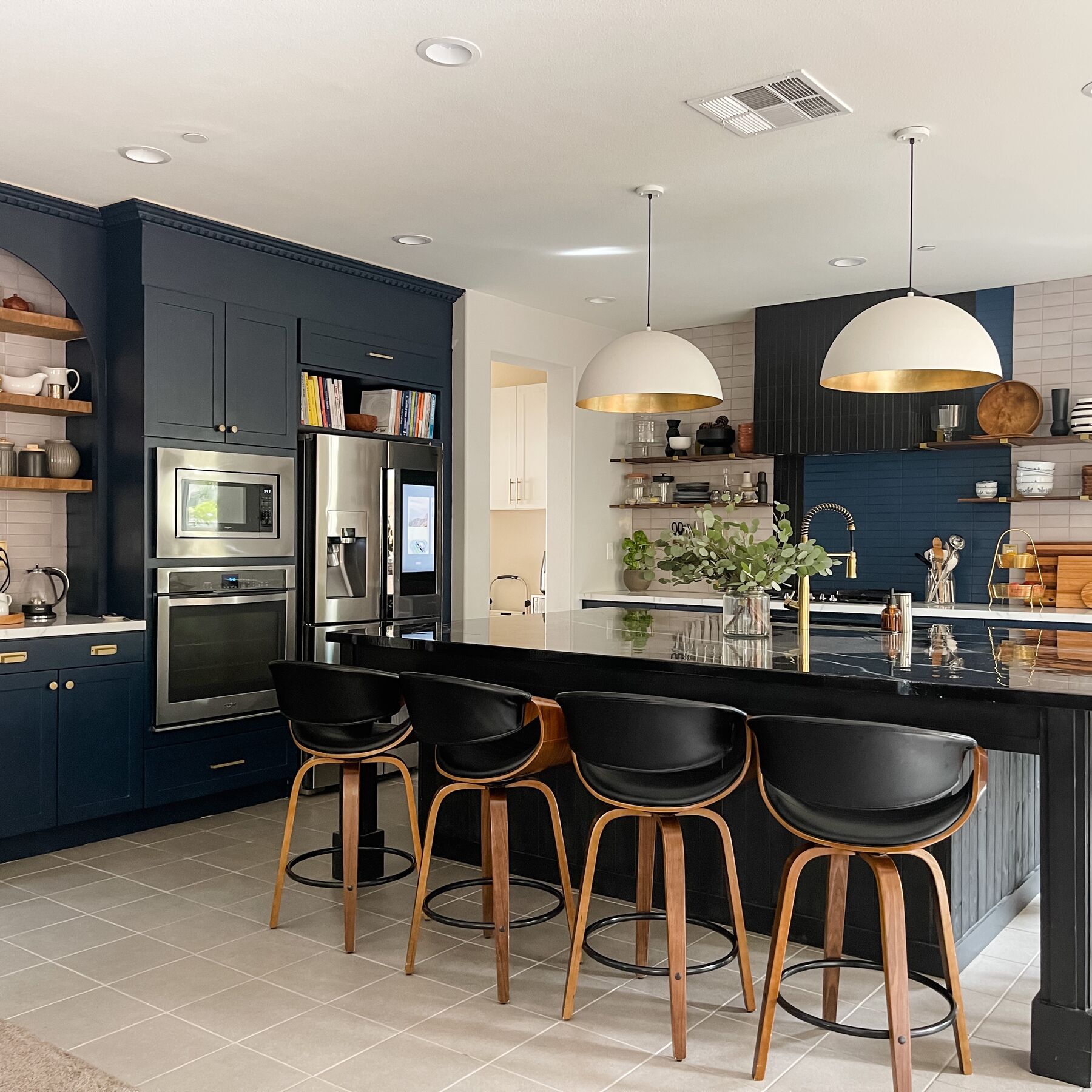 Camille Kurtz: Tri-Color Kitchen Transformation | Fireclay Tile