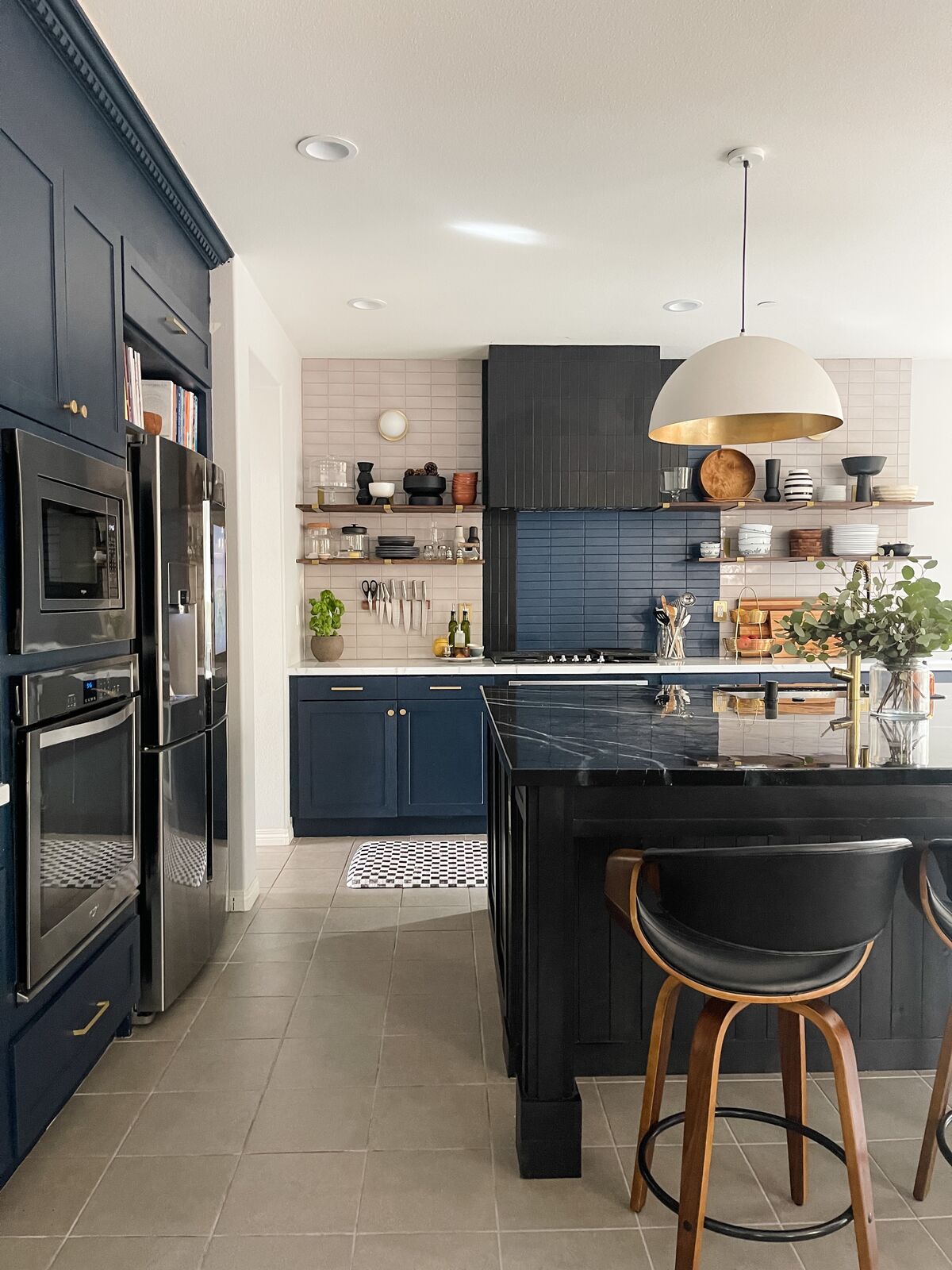 Camille Kurtz: Tri-Color Kitchen Transformation | Fireclay Tile