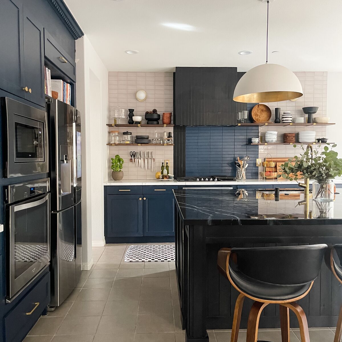 Camille Kurtz: Tri-Color Kitchen Transformation | Fireclay Tile