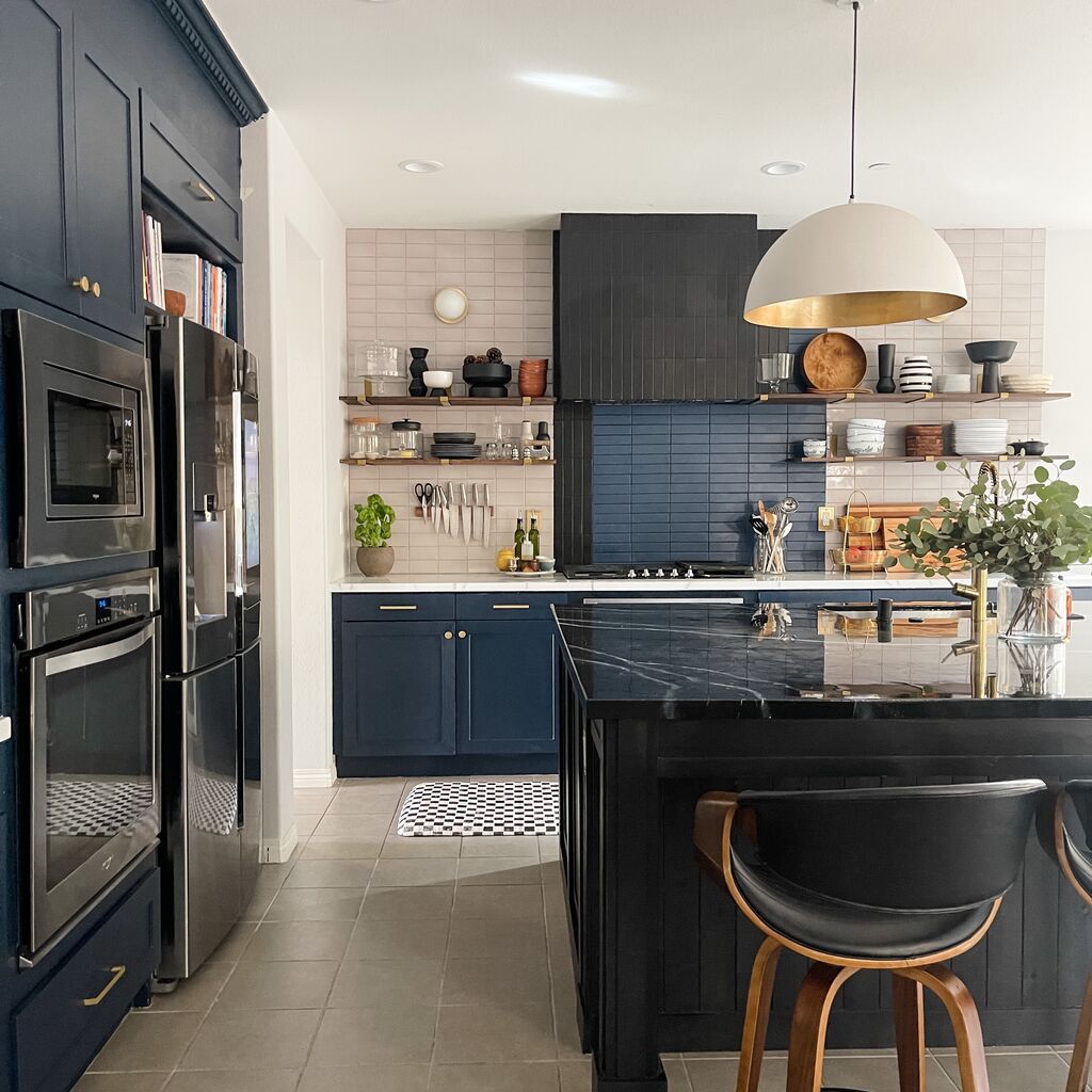 Camille Kurtz: Tri-Color Kitchen Transformation | Fireclay Tile