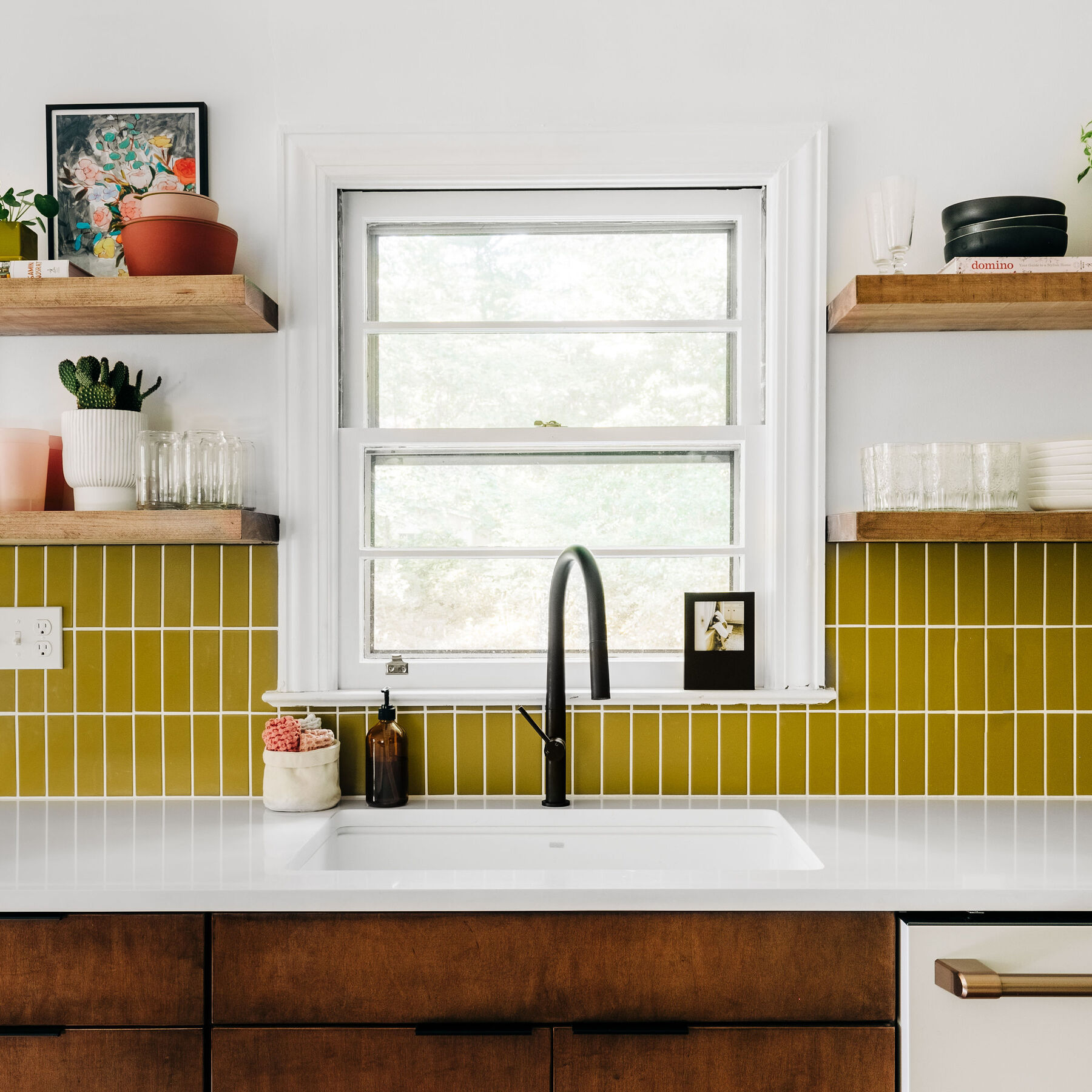 Mustard Seed Vintage Kitchen Backsplash | Fireclay Tile