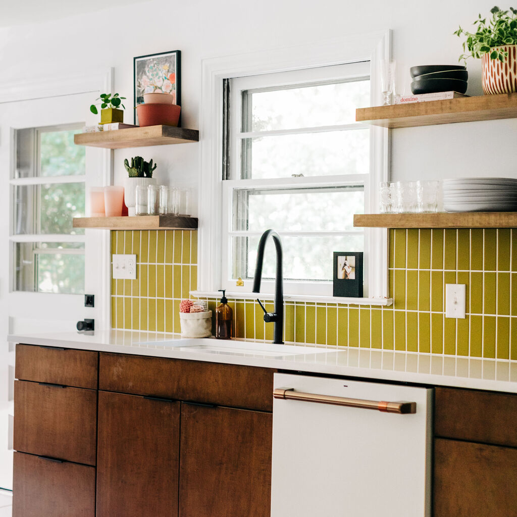 Mustard Seed Vintage Kitchen Backsplash | Fireclay Tile