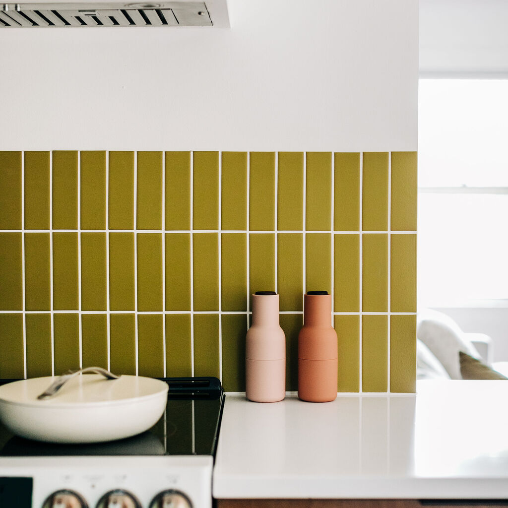 Mustard Seed Vintage Kitchen Backsplash | Fireclay Tile