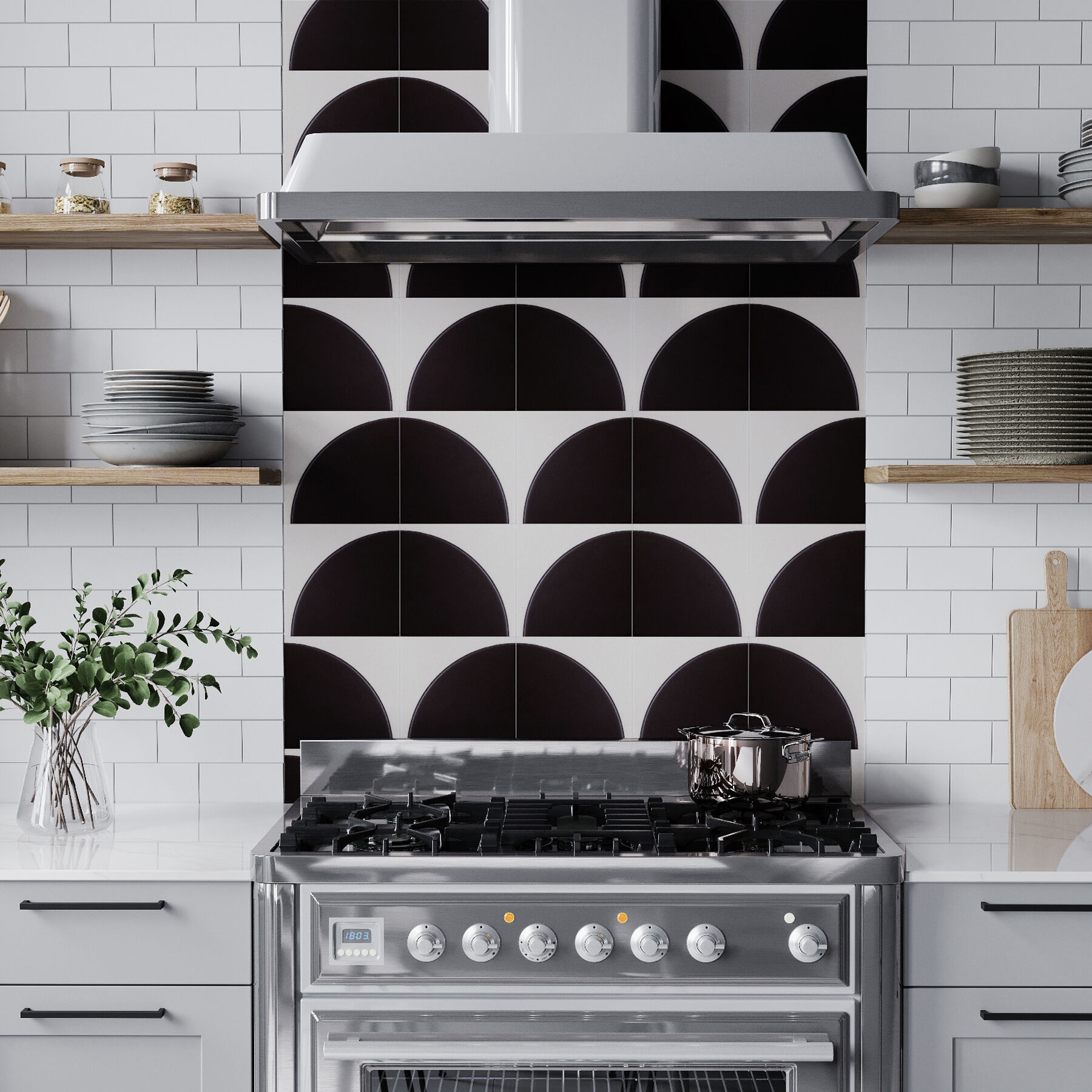 Fallow and Field Tile Kitchen Backsplash | Fireclay Tile