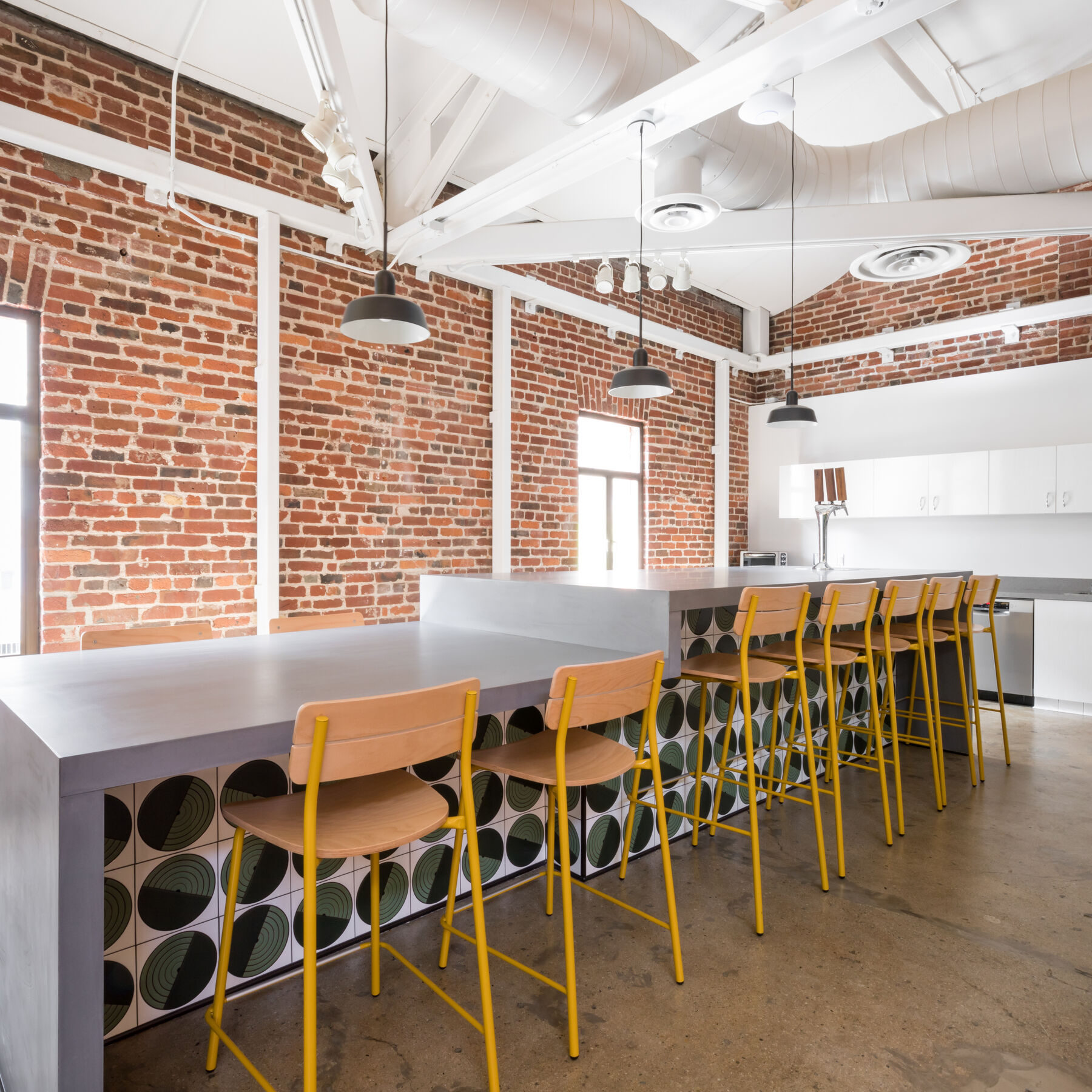 Brightmark Energy's Sustainable Headquarters | Fireclay Tile