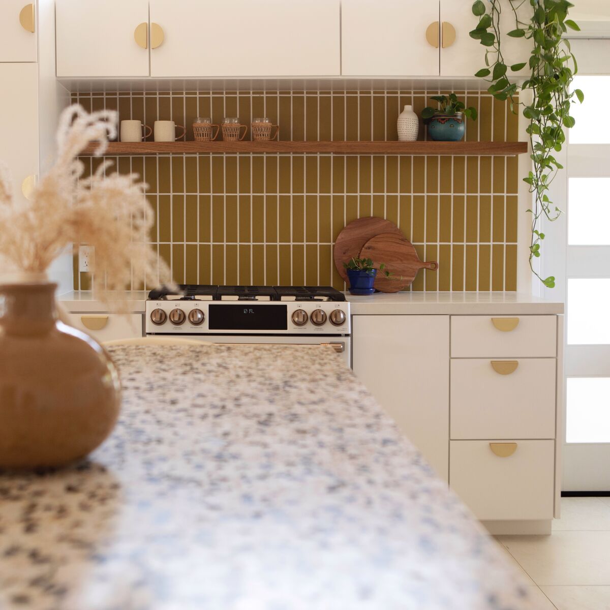Mustard Seed Mid-Century Kitchen | Fireclay Tile