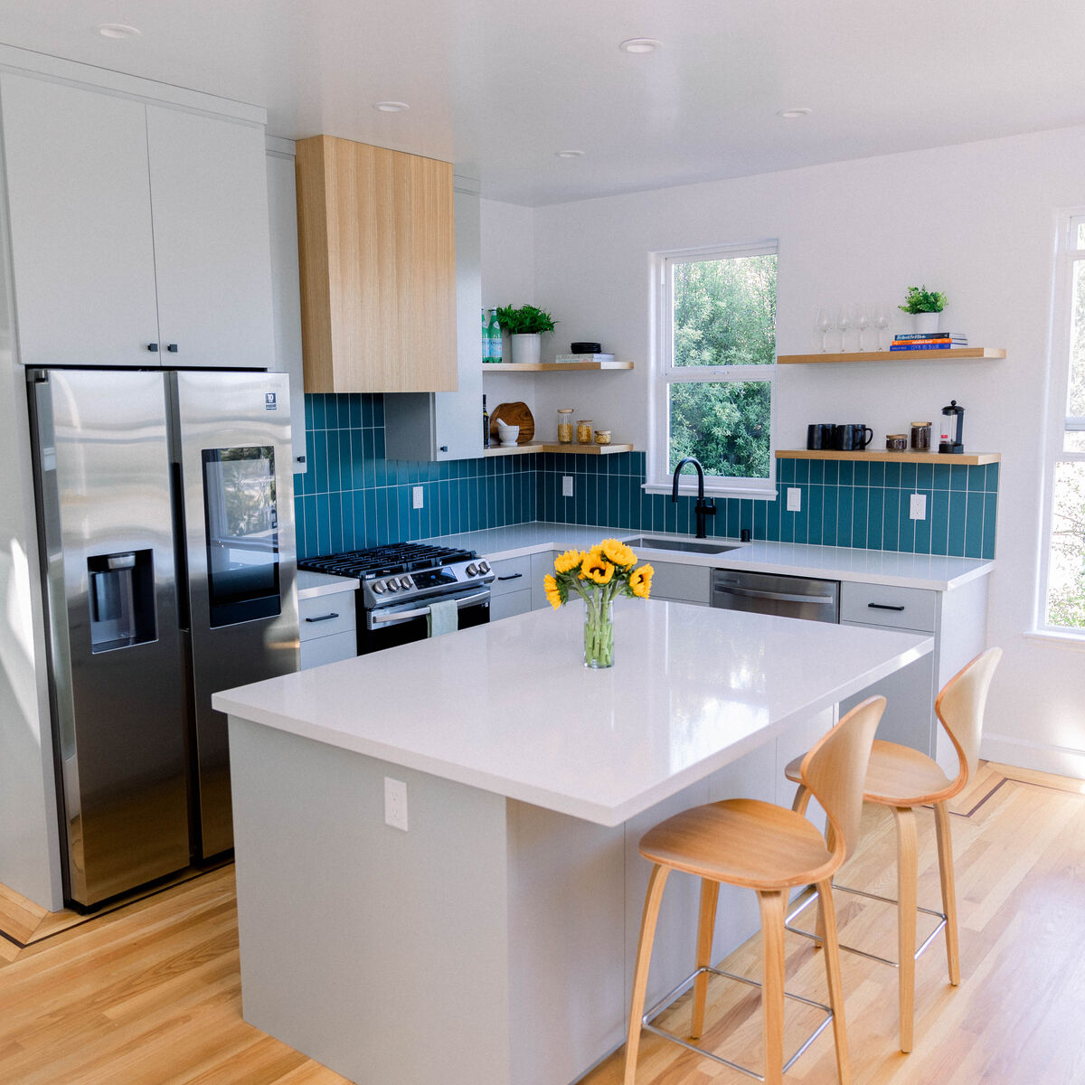 Joy Street Design: Matte Glass Backsplash | Fireclay Tile