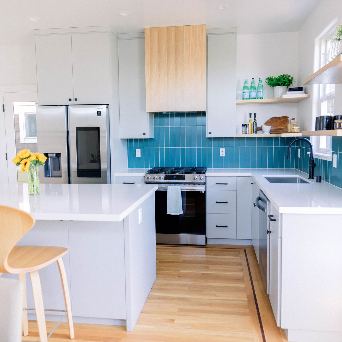 Joy Street Design: Matte Glass Backsplash | Fireclay Tile