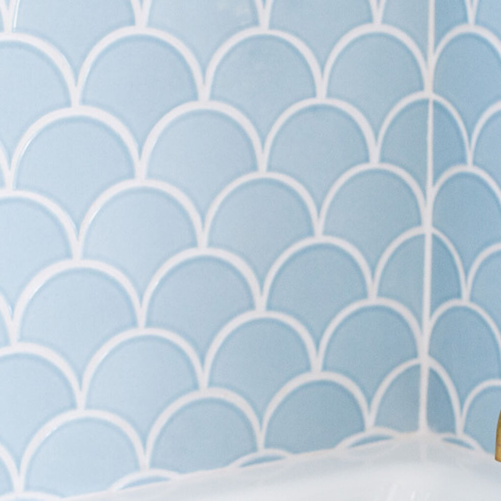 Ogee Drop Straight Set Pattern (Original Ceramic Tile) | Fireclay Tile