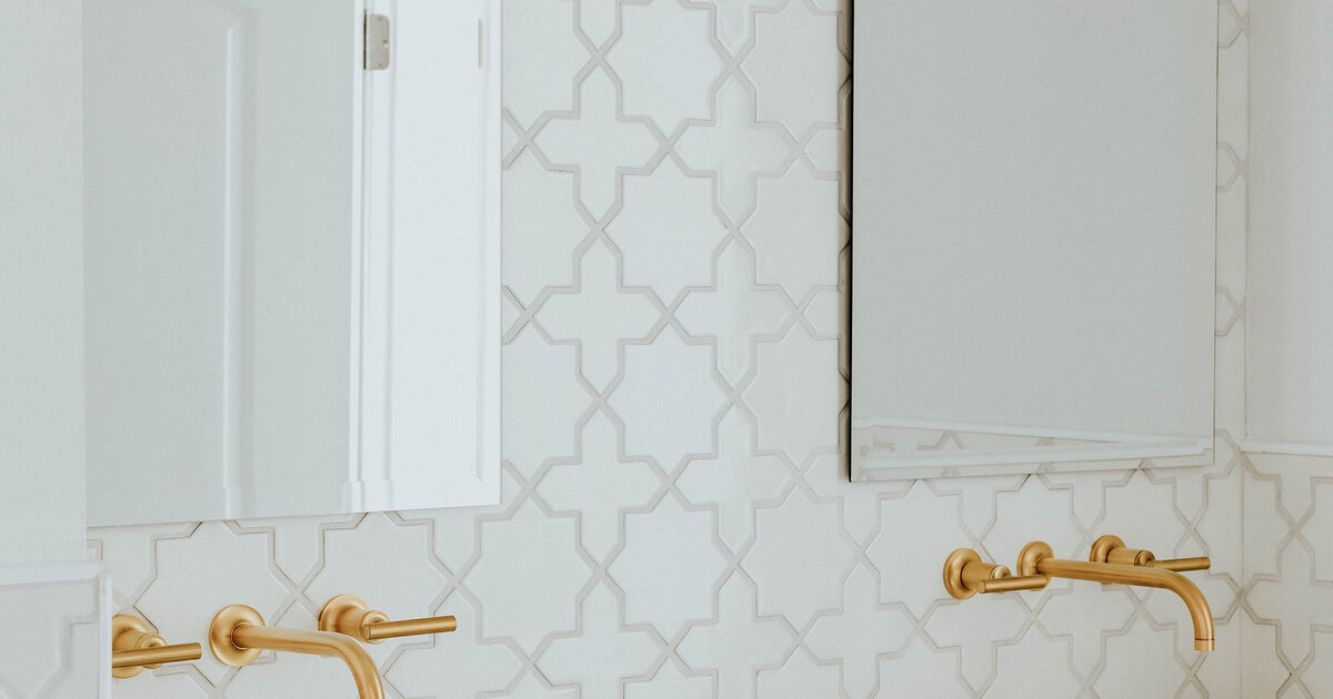 Star & Cross Straight Set Pattern (Original Ceramic… | Fireclay Tile