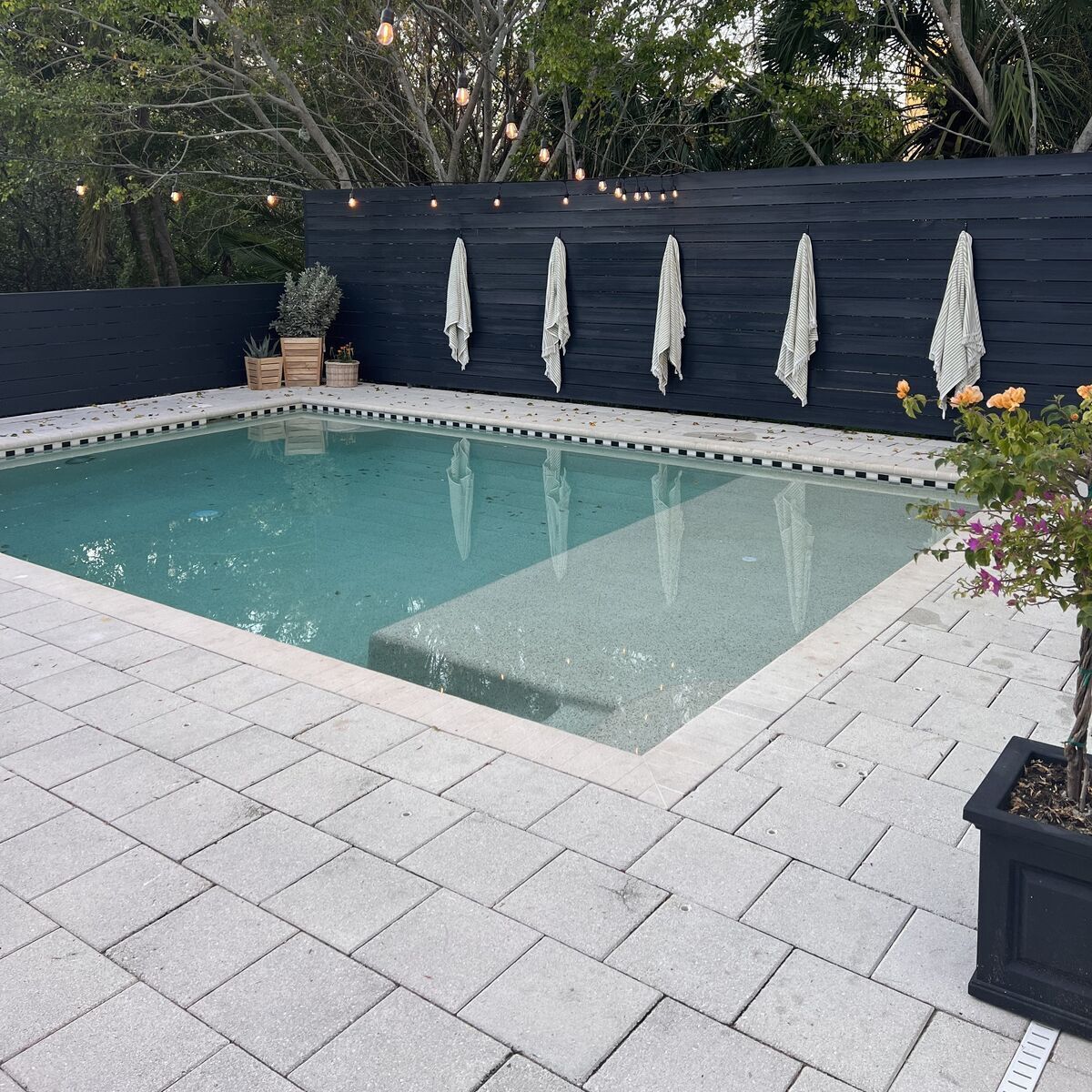 Modern Pool Waterline Tile Ideas | Fireclay Tile