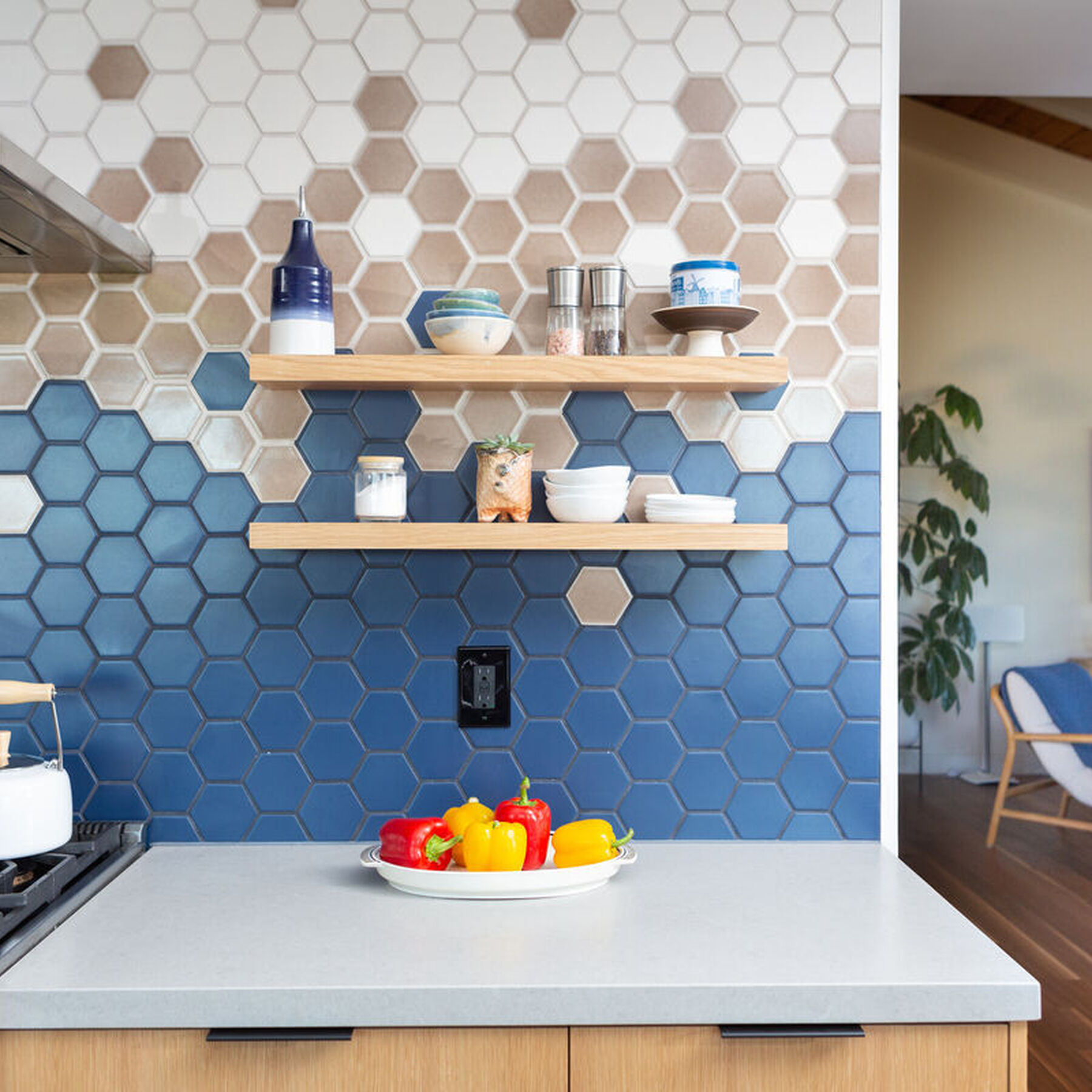 Design Trends: Hexagon Tile Backsplash | Fireclay Tile