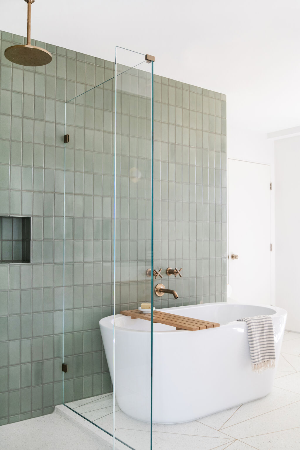 Bathroom Wall Tiles: How High Should They Go? | Fireclay Tile