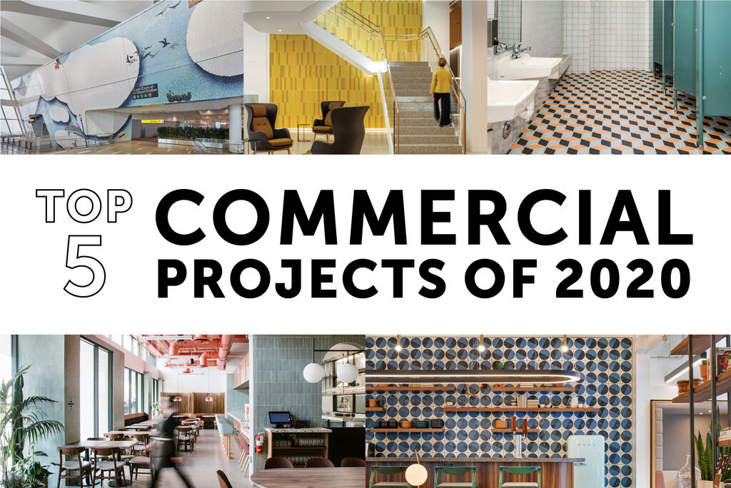 Top Commercial Projects of 2020 | Fireclay Tile