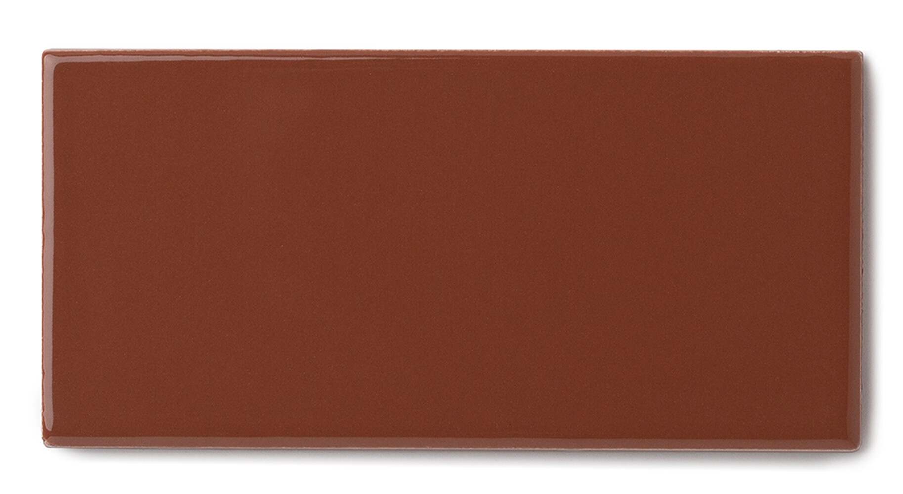 Red Iron Oxide Gloss | Natural Press Ceramic Tile | Fireclay Tile