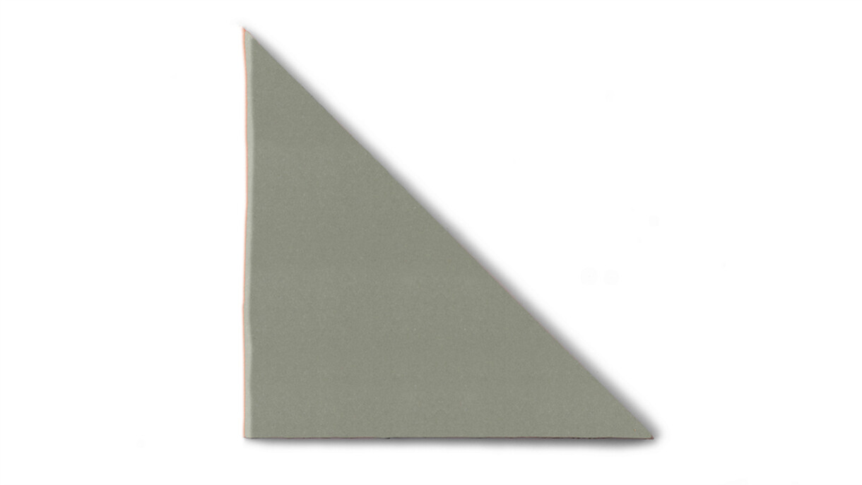 Tile - Triangle (6") | Pyrite | Tile | Fireclay Tile