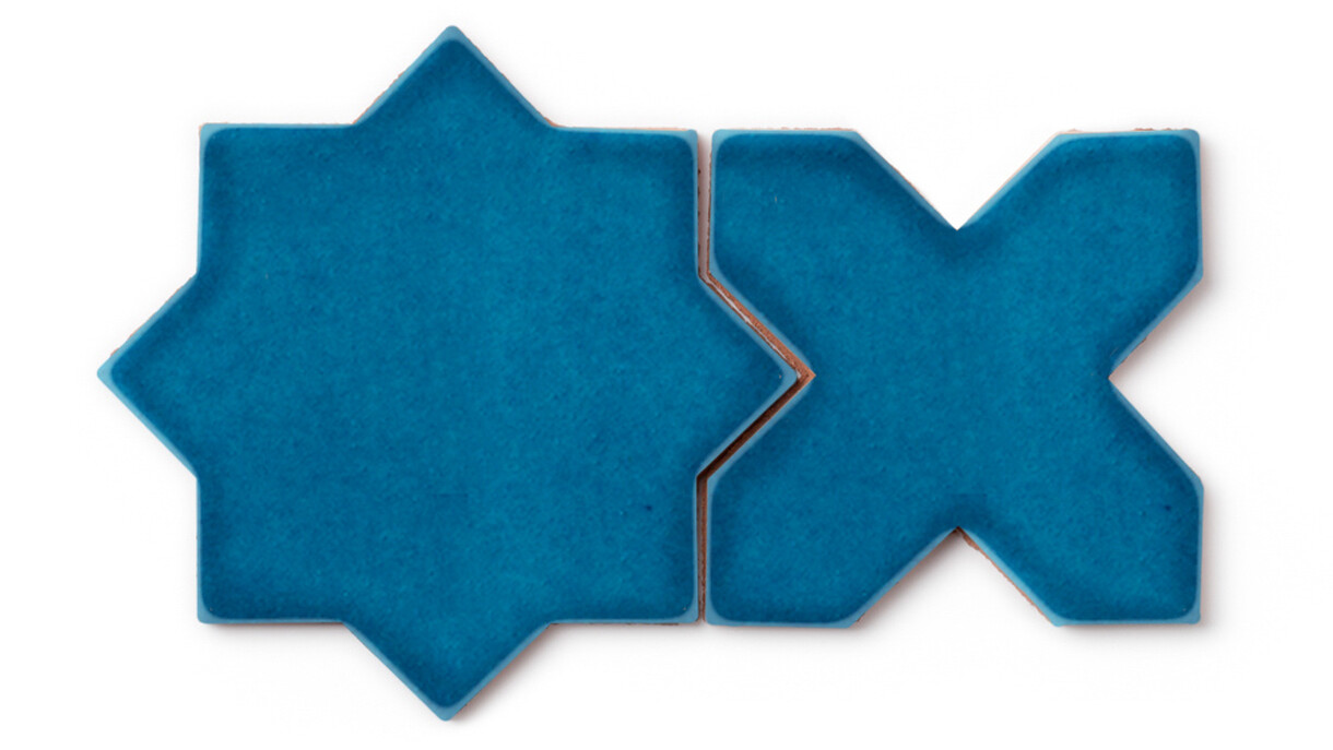 Tile - Specialty Field - Star & Cross (Large) |… | Fireclay Tile