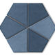 Tile - Specialty Field - Hexite | Slate Blue | Tile | Fireclay Tile