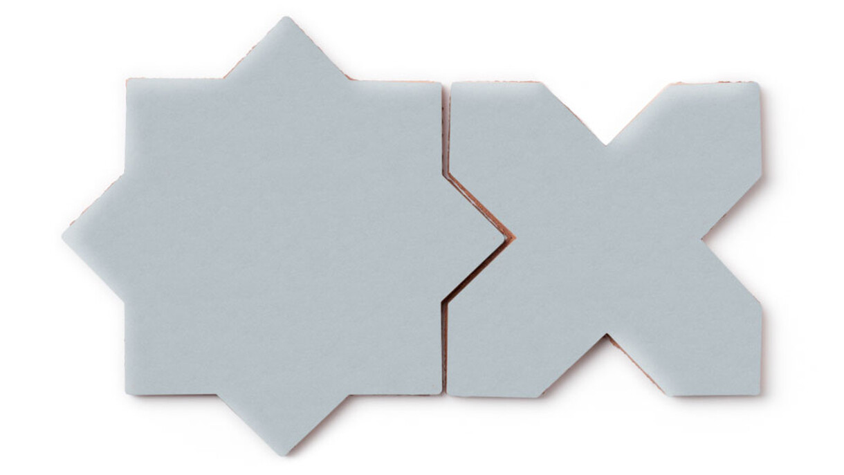 Tile - Specialty Field - Star & Cross (Large) |… | Fireclay Tile